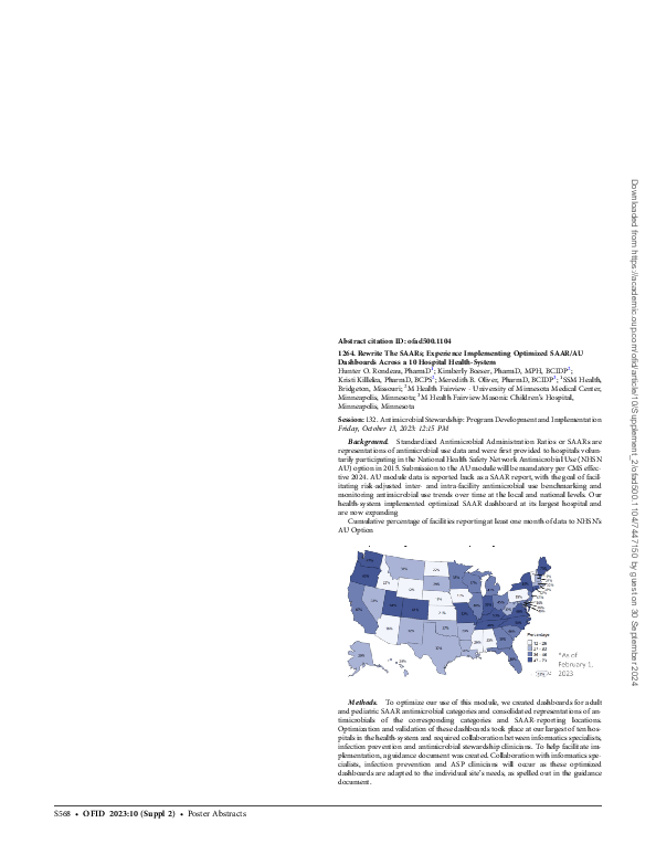 (PDF) 1264. Rewrite The SAARs; Experience Implementing Optimized SAAR ...