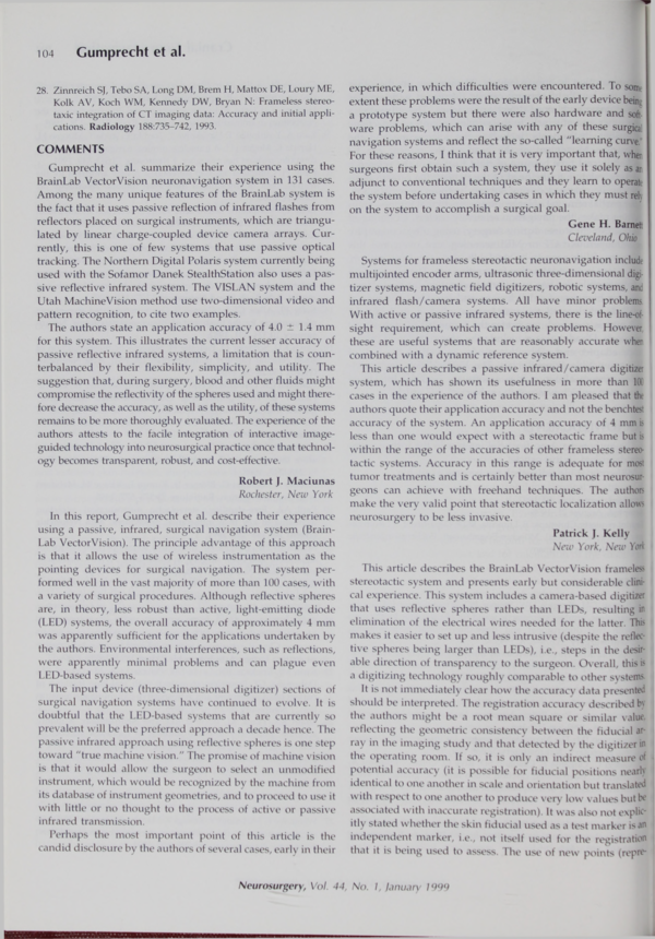 (PDF) Brain Lab VectorVision Neuronavigation System: Technology and ...