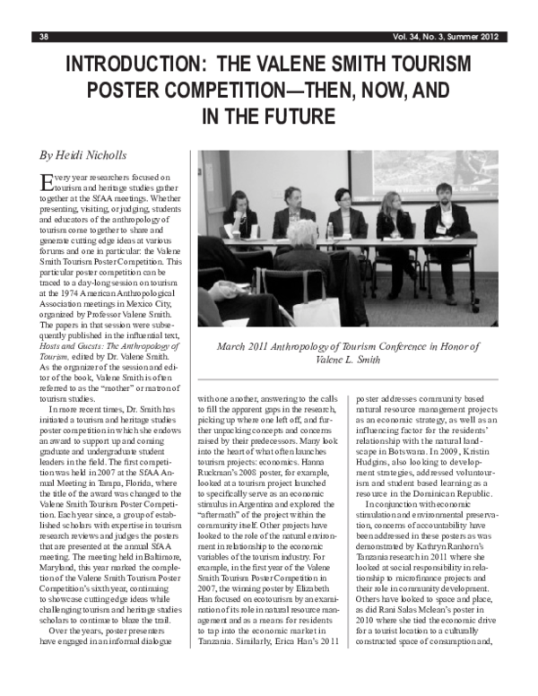 (PDF) Introduction: The Valene Smith Tourism Poster Competition—Then ...