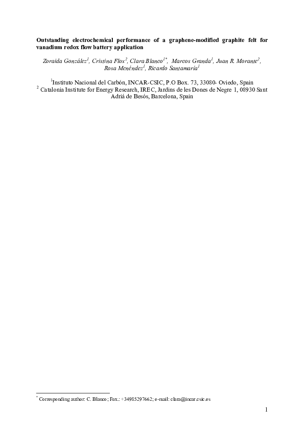 (PDF) Outstanding electrochemical performance of a graphene-modified ...