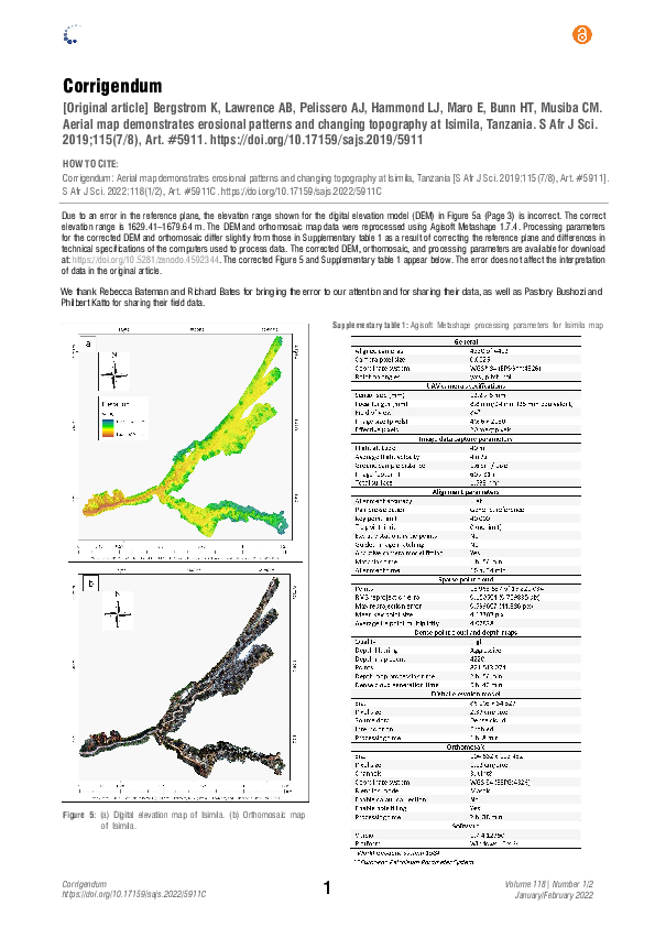 (PDF) Corrigendum: Aerial map demonstrates erosional patterns and ...