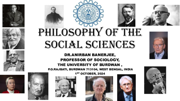 (PDF) PHILOSOPHY OF THE SOCIAL SCIENCES