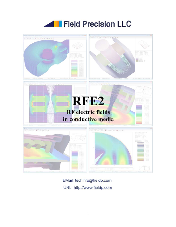 (PDF) RFE2: RF electric fields in conductive media | Stanley Humphries ...