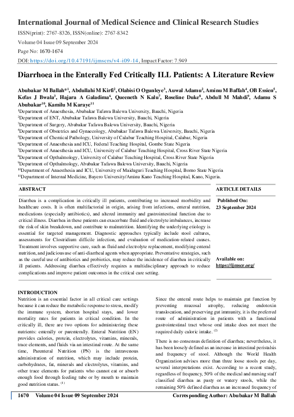 (PDF) Diarrhoein_the_Enterally_Fed_Critically_ILL_Patients_A_Literature ...