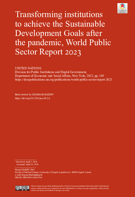(PDF) Transforming institutions to achieve the Sustainable Development ...