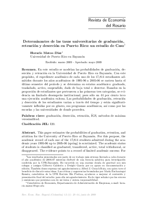 (PDF) Revista de Econom a