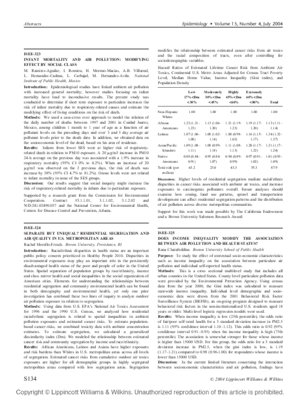 (PDF) Health Benefits of Reducing Particulate Air Pollution from ...