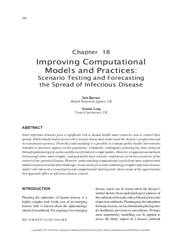 Pdf Improving Computational Models And Practices Joanna Leng