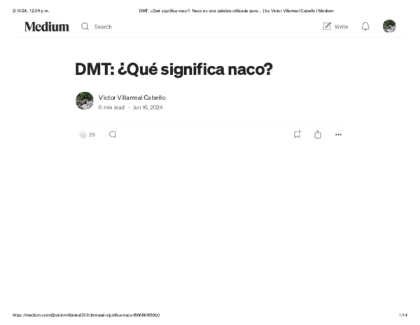 (PDF) DMT ¿Qué significa naco?