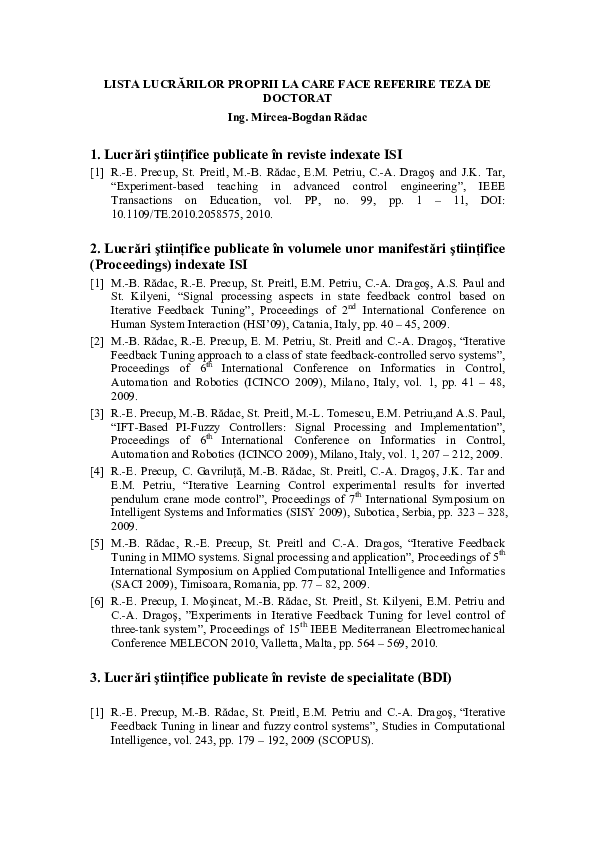 (PDF) Experiment-Based Teaching in Advanced Control Engineering