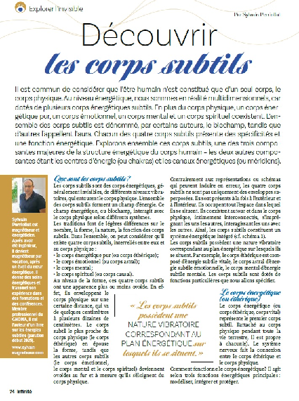 (PDF) Découvrir les corps subtils