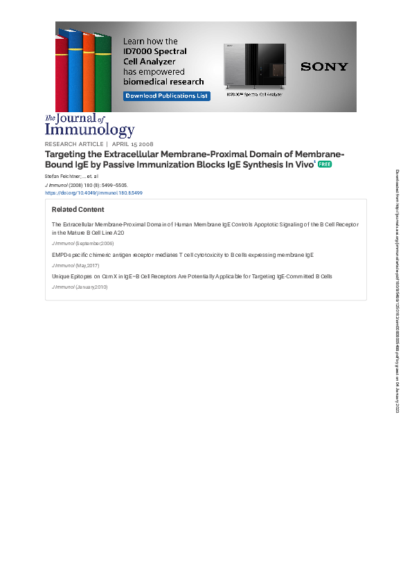 (PDF) Targeting the Extracellular Membrane-Proximal Domain of Membrane ...