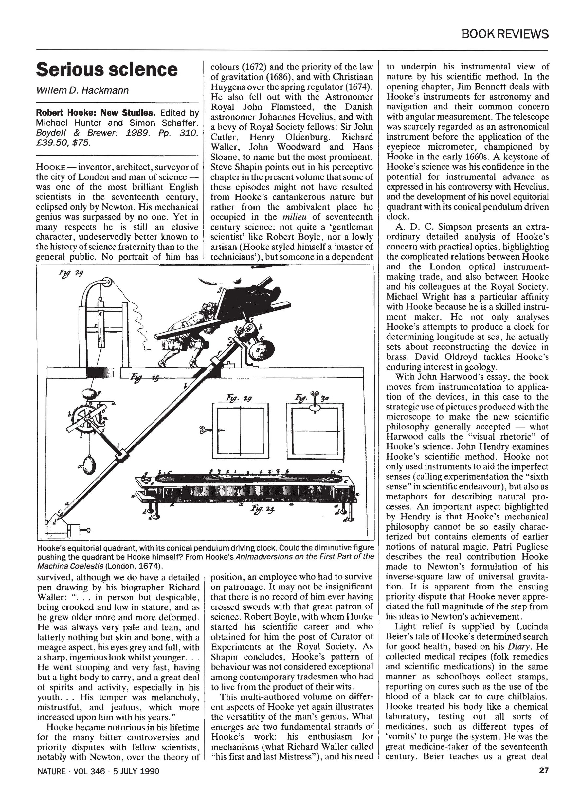 (PDF) Serious science