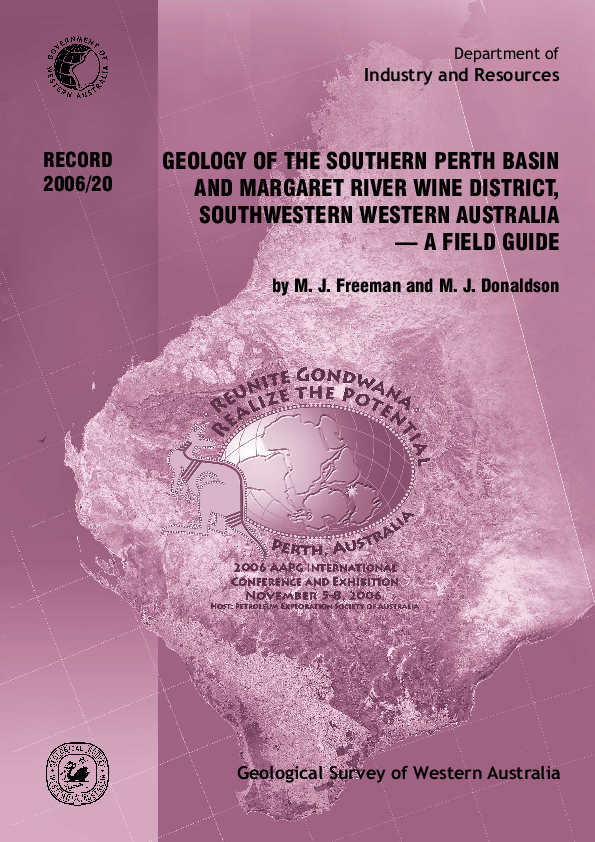 (PDF) GEOLOGY OF THE SOUTHERN PERTH BASIN AND MARGARET RIVER WINE ...
