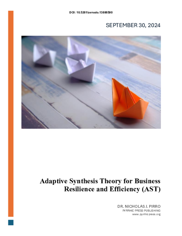 (PDF) Adaptive Synthesis Theory for Business Resilience and Efficiency (AST