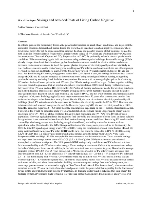 Pdf Can We Reverse Global Warming