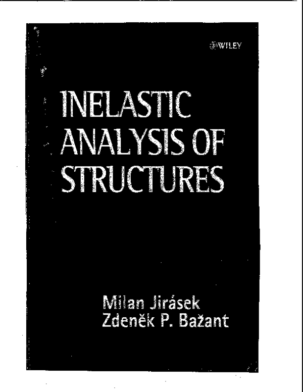(PDF) Inelastic Analysis of Structures