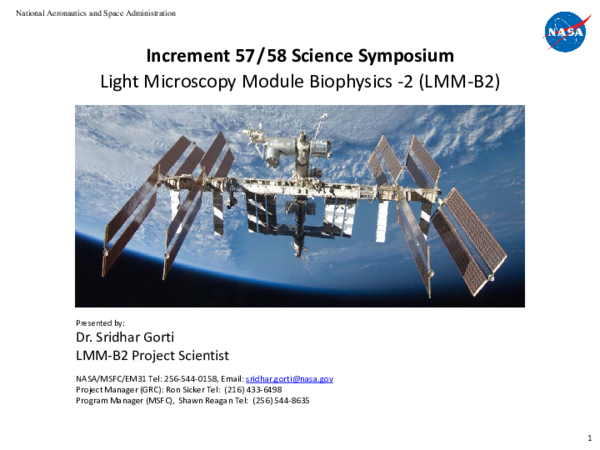 (PDF) Light Microscopy Module Biophysics -2 (LMM-B2)