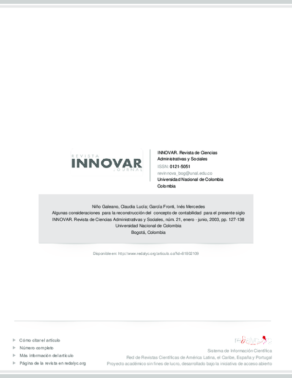 (PDF) Algunas Consideraciones Para La Reconstrucción Del Concepto De ...