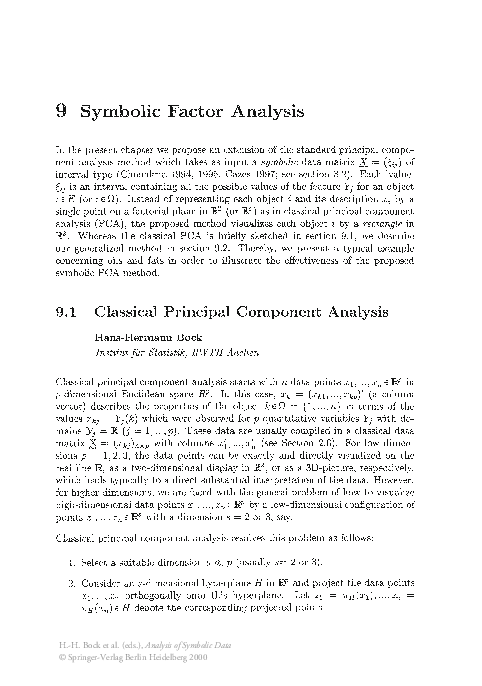 (PDF) Symbolic Factor Analysis