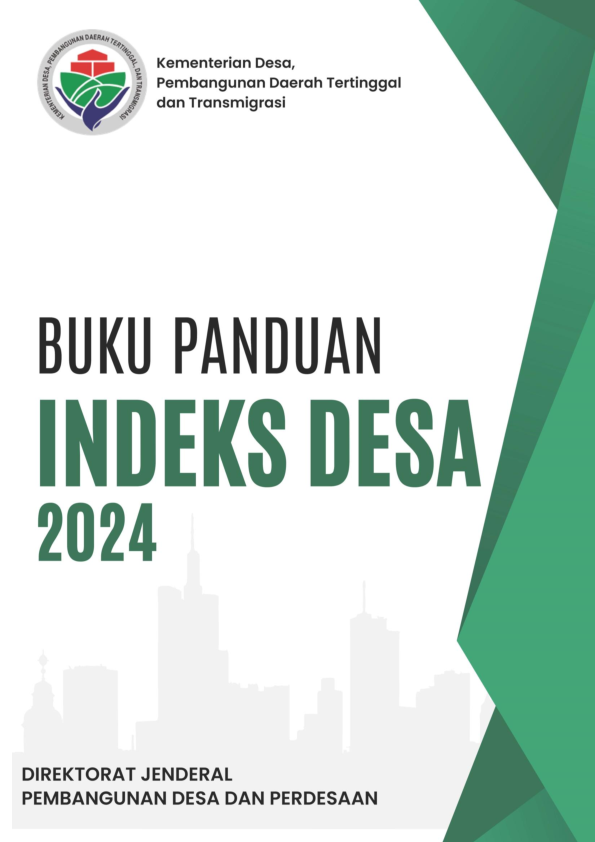 (PDF) Buku Panduan Indeks Desa Tahun 2024
