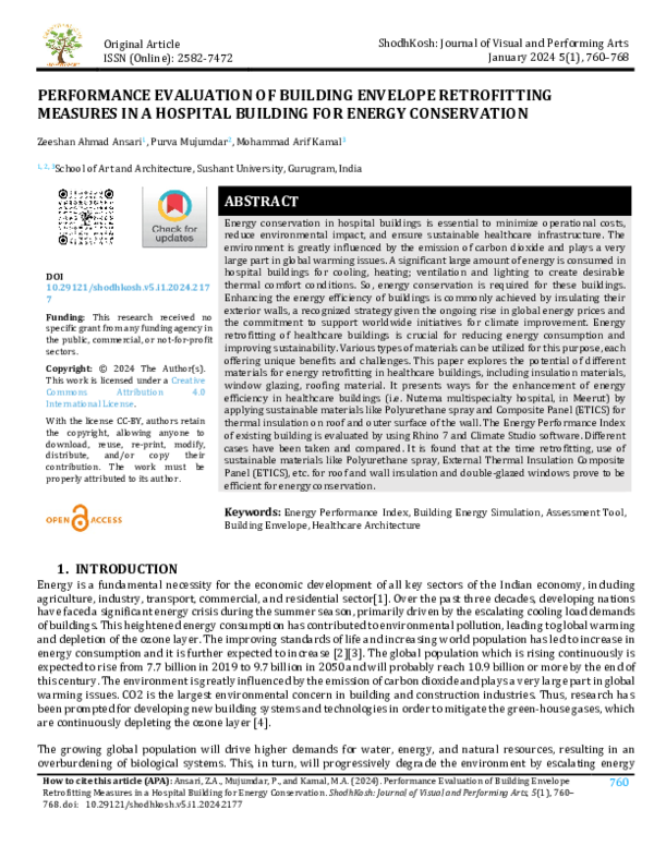 (PDF) PERFORMANCE EVALUATION OF BUILDING ENVELOPE RETROFITTING MEASURES ...