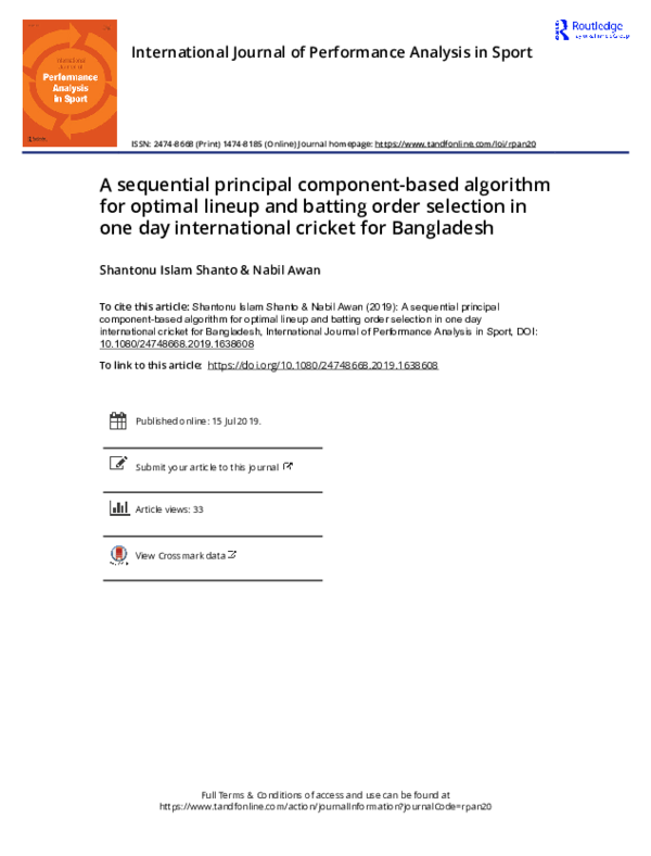(PDF) A sequential principal component-based algorithm for optimal ...