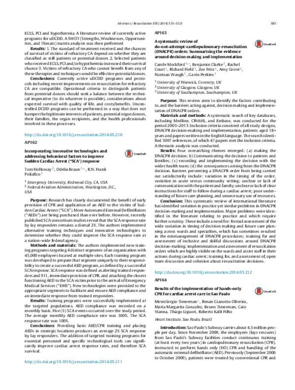 (PDF) A systematic review of do-not-attempt-cardiopulmonary ...