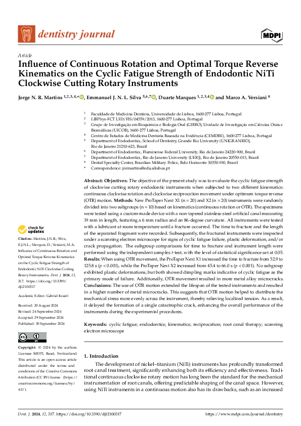 (PDF) Influence of Continuous Rotation and Optimal Torque Reverse ...