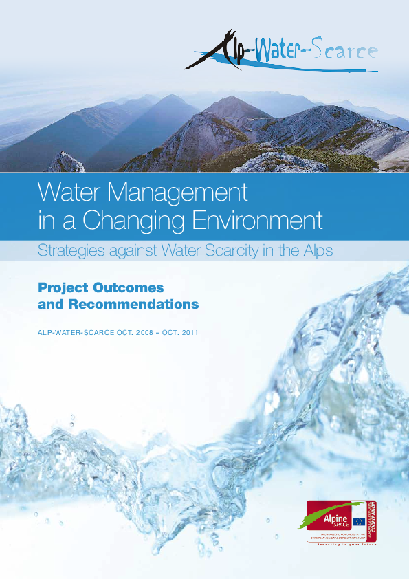 (PDF) Water Management in a Changing Environment: Strategies against ...