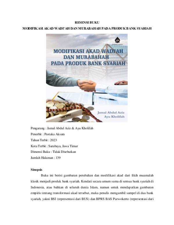 (PDF) RESENSI BUKU MODIFIKASI AKAD