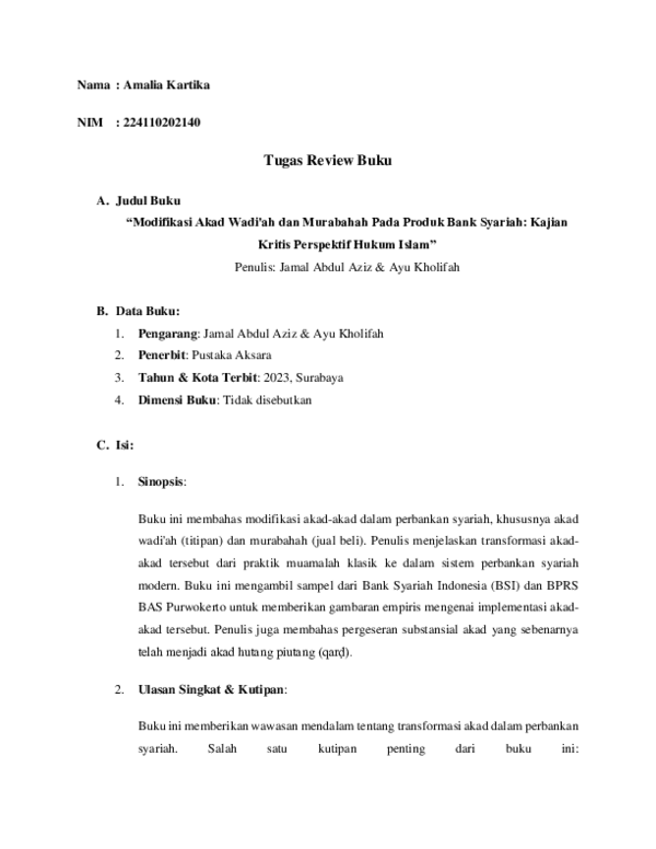 (PDF) Tugas Review Buku