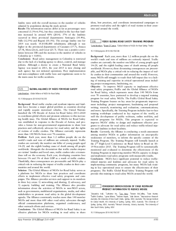 (PDF) 537 Consensus driven design of child restraint product ...