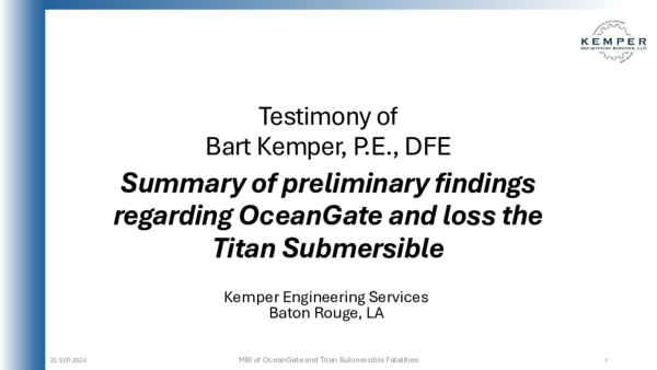 (PDF) Kemper Engineering Testimony of Summary of preliminary findings ...