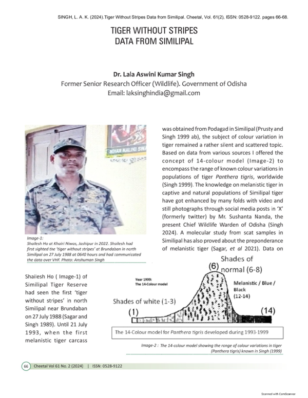 (PDF) TIGER WITHOUT STRIPES