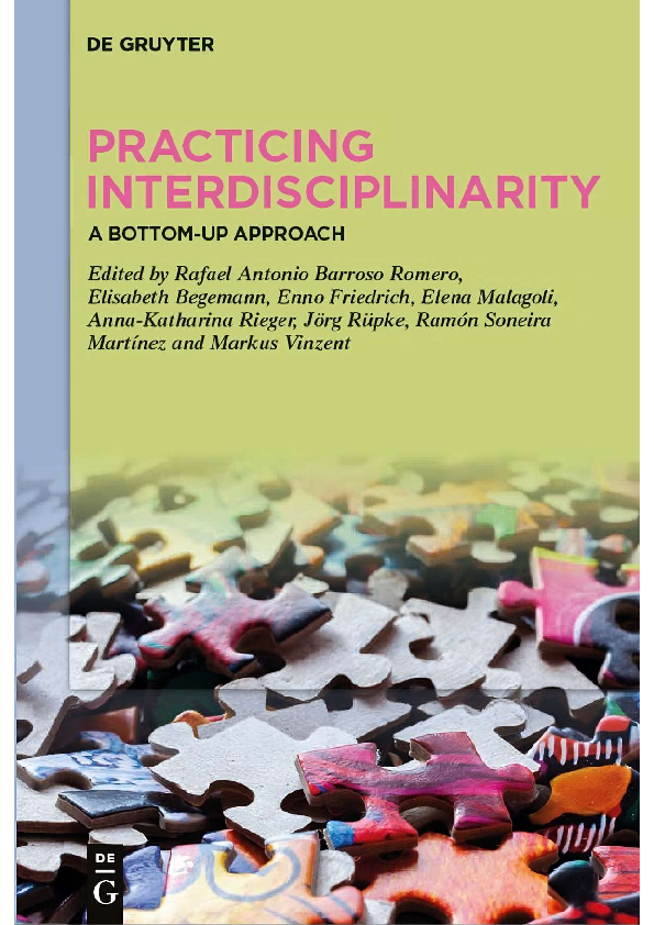 (PDF) Practicing Interdisciplinarity: A Bottom-Up Approach