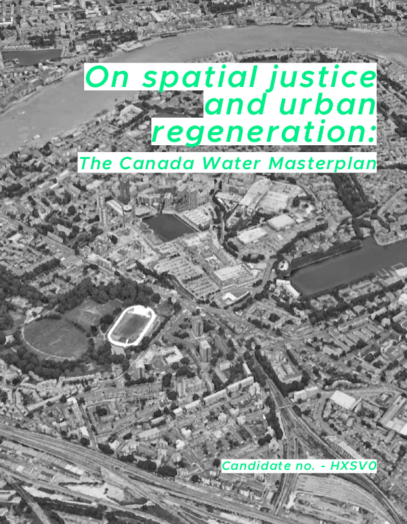 (PDF) On spatial justice and urban regeneration
