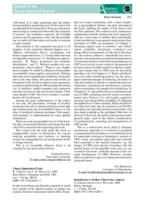 (PDF) Introduction to modern time series analysis