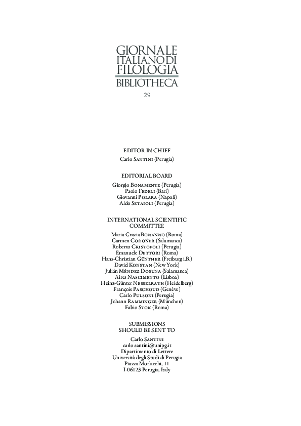 (PDF) Autorbild und Autorfiktion bei Babrios und Minoides Mynas