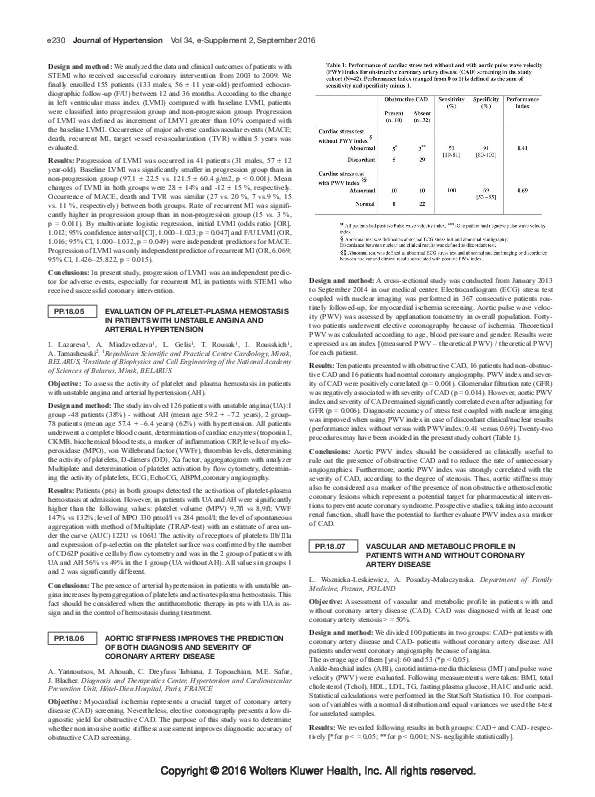 (PDF) [PP.18.06] Aortic Stiffness Improves the Prediction of Both Diagnosis and Severity of ...