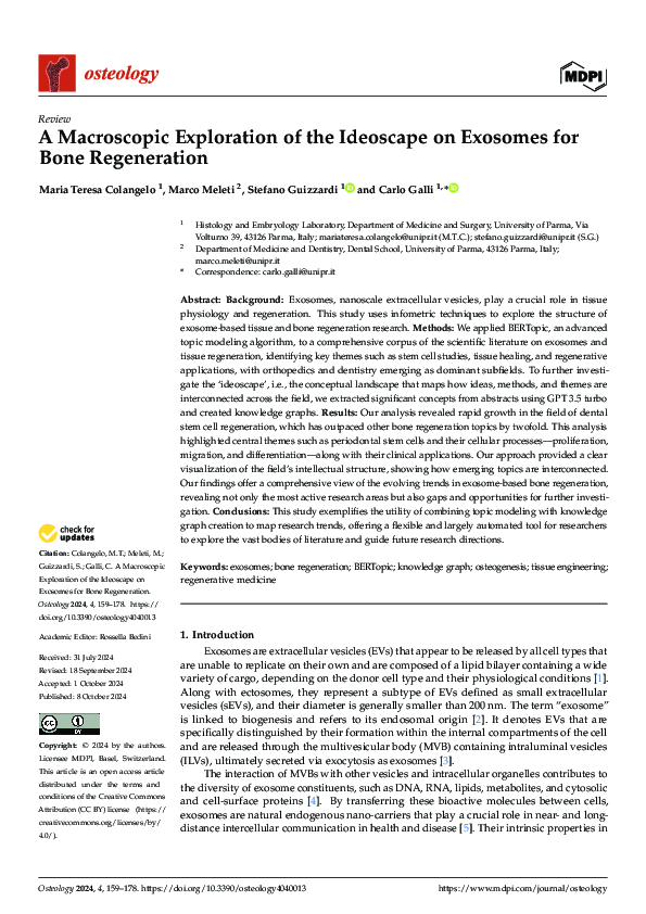 (PDF) A Macroscopic Exploration of the Ideoscape on Exosomes for Bone ...