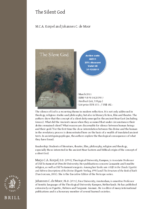 (PDF) The Silent God