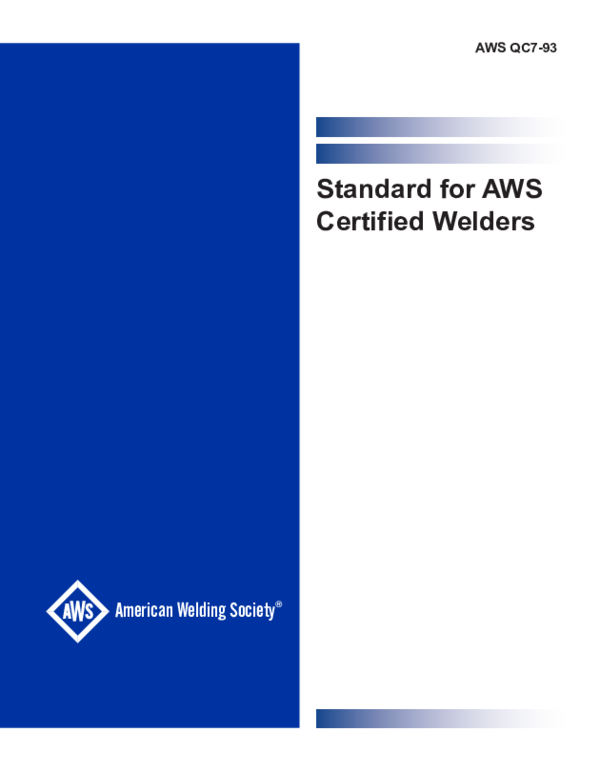 (PDF) American Welding Society