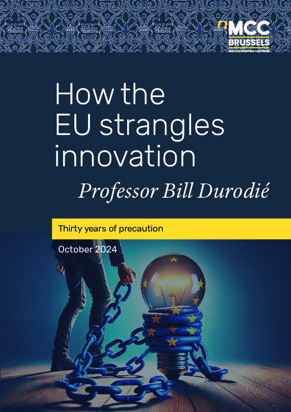 (PDF) How the EU strangles innovation - Thirty years of precaution