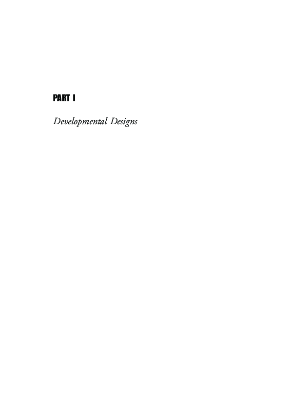 (PDF) Issues in the Use of Longitudinal and Cross-Sectional Designs