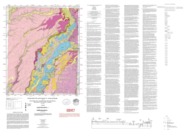 (PDF) Geologic map of the Jemez Springs 7.5-minute quadrangle, Sandoval ...