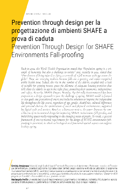 (PDF) Prevention through design for SHAFE environments fall proofing | Mariangela Perillo ...