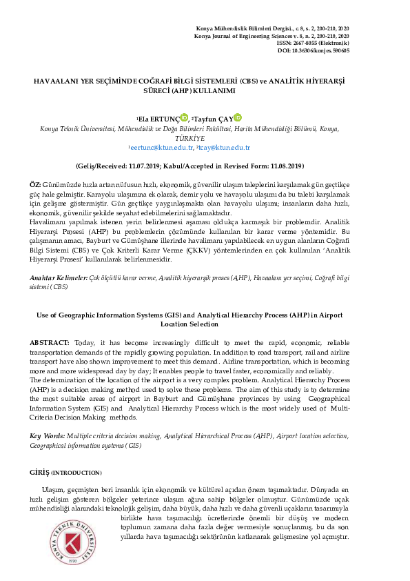 (PDF) Use of Geographic Information Systems (GIS) and Analytical ...