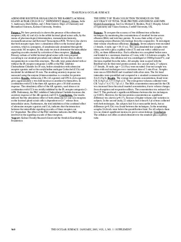 (PDF) The Effect of Tear Collection Technique on the Accuracy of Total ...