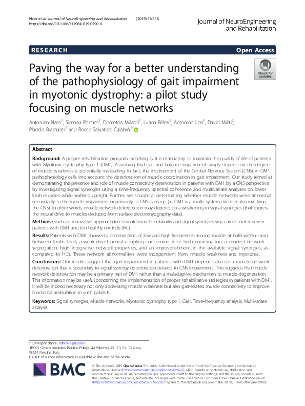 (PDF) Paving the way for a better understanding of the pathophysiology ...